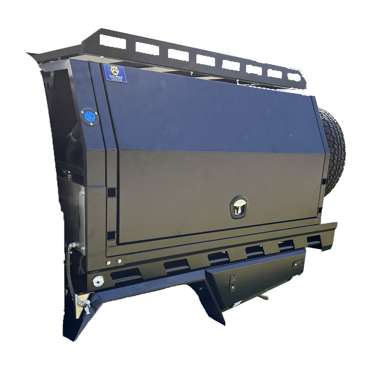 Heavy Duty Tray With Tie Down Rail – My Store